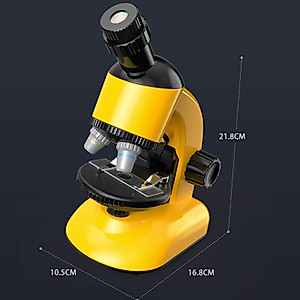 Microscope for Kids, Microscope Kit LED 40X-1200X Magnification Kids Science Toys, Microscope Slides with Specimens for Kids,Students Microscope STEM Kit