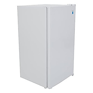 Avanti AVARM3306W Mini Fridge Compact Refrigerator for Home Office or Dorm, Manual Defrost with Reversible Door, Energy Star Rated, White