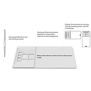 Sizzix Making Tool Effectz Multimedia Mat, 665796, Multicolor