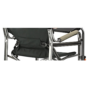 OzTent Gecko Camping Chair with Lumbar Support and Swivel Table