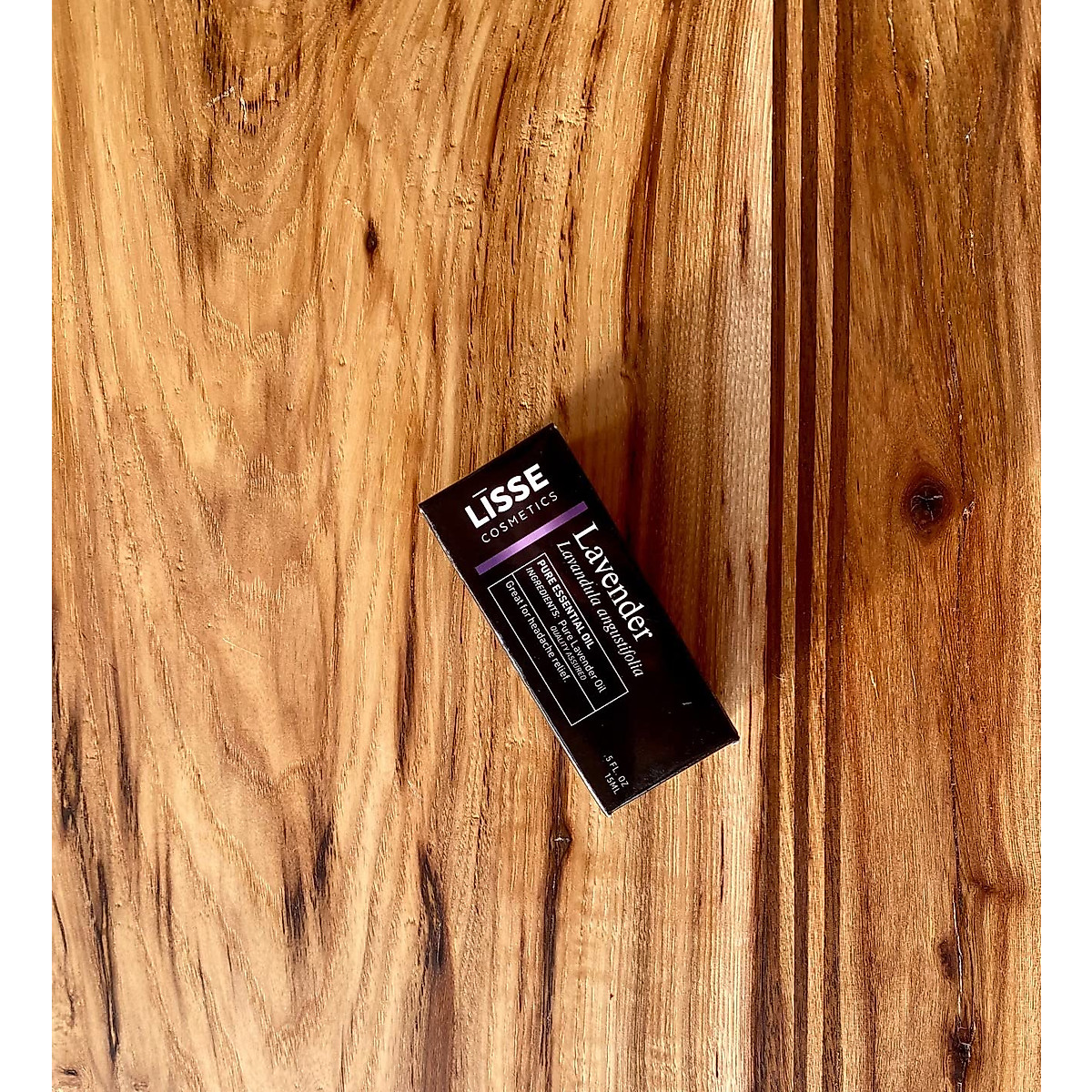 Lisse 100% Pure Lavender Essential Oil - Batch Tested & Third Party Verified - 0.5 Fl Oz