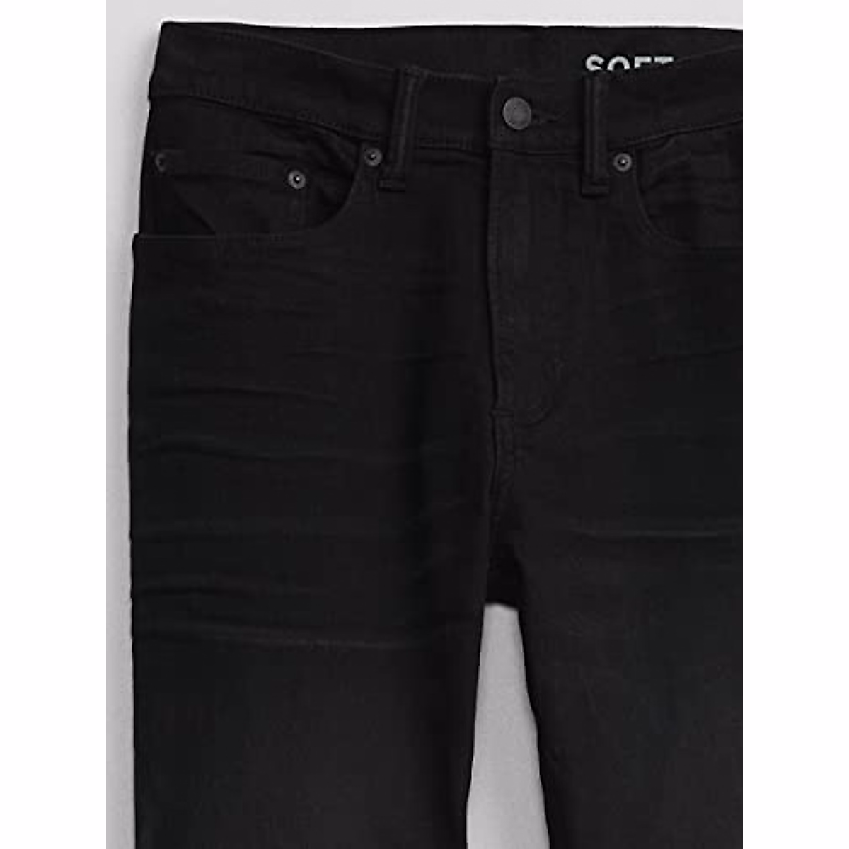 GAP Mens Soft High Stretch Skinny Fit Jeans, Washed Black, 36W x 32L US