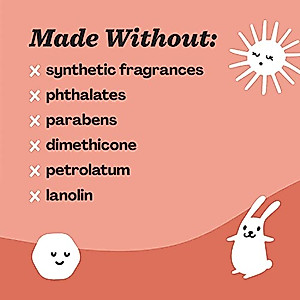 Hello Bello Diaper Rash Cream, Vegan Cruelty-Free Non-Nano Zinc Oxide, 4 fl. oz