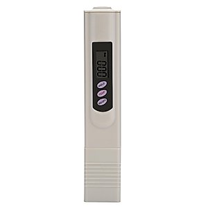 1Pc Digital Total Dissolved, PPM Meter Meter Solids Meter Pen Water Quality Purity TEMPPPM Testing with Automatic Power Off Function
