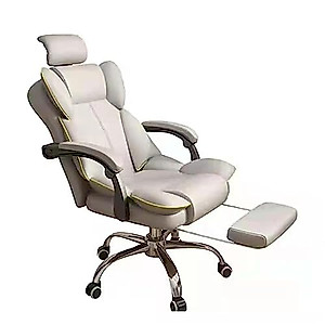 MARURY Soft Comfort Desk Chairs,Home Comfortable Sedentary Office Chair, Dormitory Computer Armchair, Modern Swivel Vanity Chair for Home Office Make Up