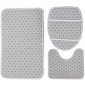 MOUMOUHOME Retro Rose Skull Shower Curtain Set 3D Printed Bathroom Accessory Floral Skull Bath Mats and Bath Curtain Purple Black Waterproof Shower Curtain Sets with 12 Hooks for Boys Girls