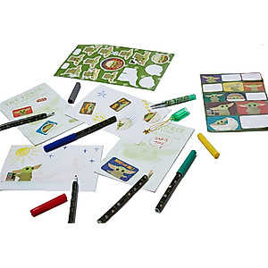 Star Wars Baby Yoda Mandalorian Storage Keepsake Box Craft Kit Activity Set for Kids