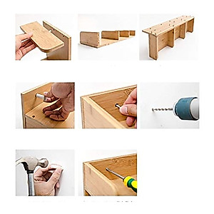 KXDFDC Wall Mounted Coat Rack with 5 Hooks for Entryway, Hallway, Bedroom Hook Rack for Keys,