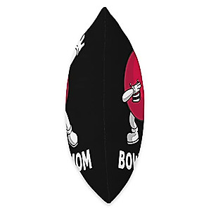 Best Lawn & Carpet Bowls Recreation Ball Designs Funny Bowling Gift for Mom Mother Bowler Game Lane Sport Throw Pillow, 16x16, Multicolor