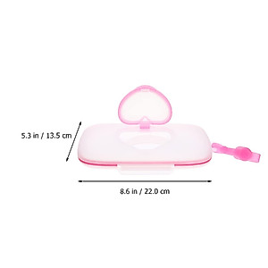 Artibetter 2pcs Adult Wipes Wipes Dispenser, Baby Box, Portable Wipes Dispenser, Baby Wipes case, Baby Wipe Holder, Lovely Infant Wipes Storage Water Wipes Baby Box Baby Wipe Warmer