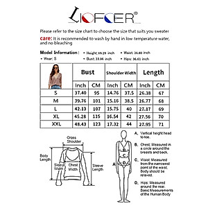 LIOFOER Women's Casual 3/4 Sleeve Shirts Lace V Neck Color Block Dressy Tops Trendy Hollow Floral Blouses T Shirts S-XXL Black