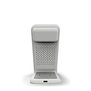 STM ChargeTree Swing - 3-in-1 Wireless Charging Station for iPhone/Samsung/Android (15W/7.5W), AirPods (5W), Apple Watch (3W) - Qi Certified Charging Stand - White (stm-931-323Z-01)