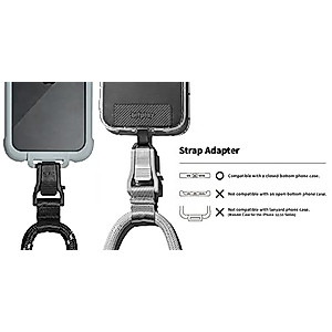 bitplay Urban Lite Strap 8mm, Blue - Adjustable Strap/Lanyard for Wander Case/iPhone/Android Cases