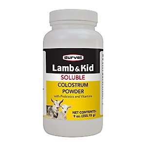 Durvet 698307 Colostrum Powder for Lamb & Kid, 9 oz