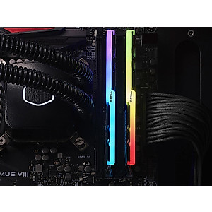 G.SKILL Trident Z RGB Series (Intel XMP) DDR4 RAM 16GB (2x8GB) 3200MT/s CL14-14-14-34 1.35V Desktop Computer Memory UDIMM (F4-3200C14D-16GTZR)