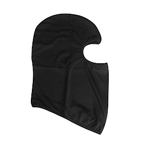 Pack of 5 Black Ski Face Mask Men Sun Balaclava Dust Proof for Outdoor Riding Fishing Headgear