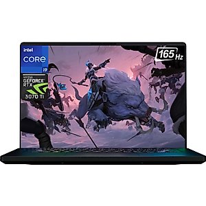 ASUS ROG Zephyrus M16 Gaming Laptop 2023 Newest, 16" WQXGA 165Hz Display, Intel Core i9 12900H(14 cores), NVIDIA GeForce RTX 3070 Ti, 24GB DDR5 RAM, 1TB SSD, Wi-Fi 6, Backlit Keyboard, Windows 11 Home