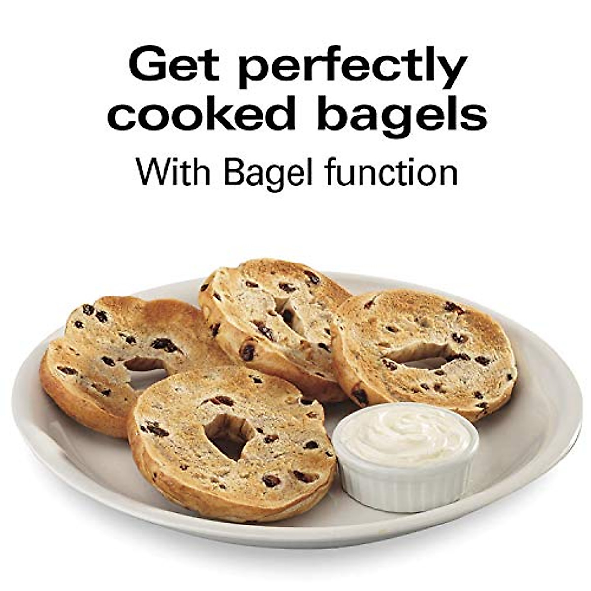 Hamilton Beach Professional 22991 Toaster with Deep & Wide Slots for Artisan Bread & Bagel and Sure-Toast Technology, Auto Shutoff, 2-Slice, Stainless Steel