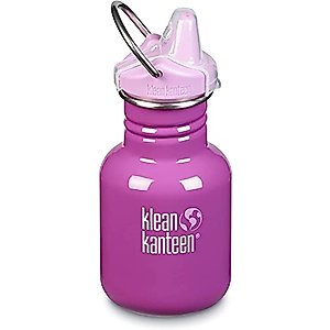 Klean Kanteen Kid Classic 12oz (w/ Kid Sippy Cap) - Bubble Gum, 1 EA