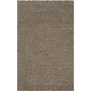 Mohawk Home Francesca Ornamental Medallion Gray 10' x 14' Shag Area Rug Perfect for Living Room, Dining Room, Office