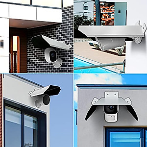 Universal Security Camera Sun Rain Cover Shield, Protective Roof for Dome/Bullet Outdoor Camera