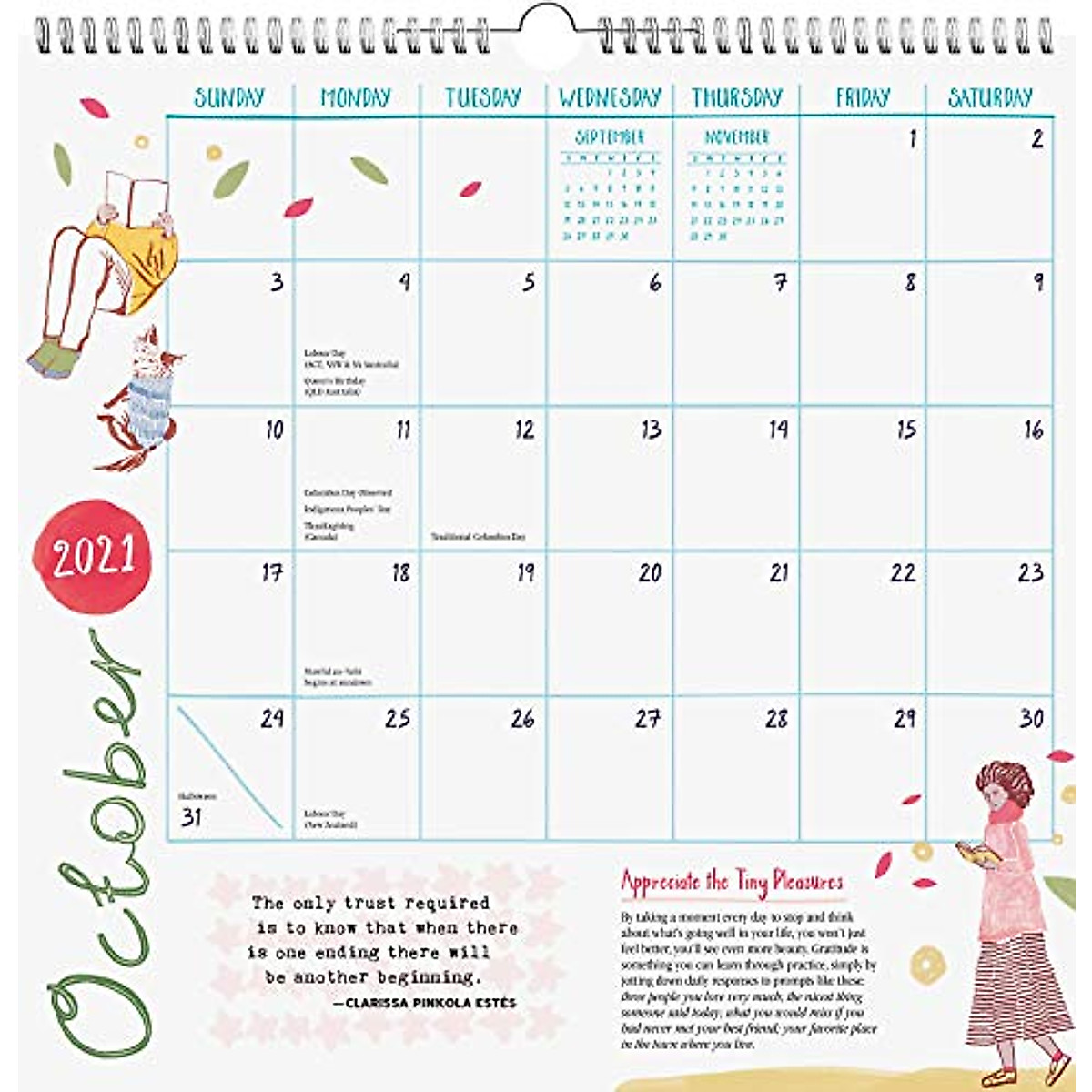 My Perfectly Imperfect Life Wall Calendar 2021: A Year of Letting Go