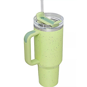 Stanley 40oz Quencher H2.0 FlowState Tumbler, Citron Speckle