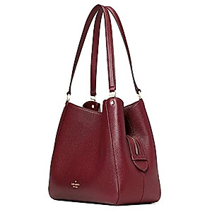 Kate Spade New York Kate Spade Leila Medium Triple Compartment Shoulder (Cherrywood)