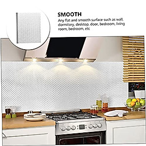 BESTonZON Shelf Liner 1 Roll Kitchen Greaseproof Stickers Foil Stickers Stickers Tile Stickers Sticker Kitchen Sticker for Grease Proof Decorative Wall Decals Oil PVC, Pet Drawer Liner