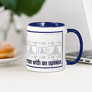 CafePress Without Data. Mug Ceramic Coffee Mug, Tea Cup 11 oz