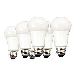 TCP 40W Equivalent LED Light, Non-Dimmable, Soft White (2700K) (Pack of 6)