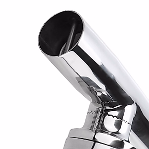 NovelBee 2pcs Boat Fishing Rod Holder,Stainless Tournament Style Clamp on Fishing Rod Pole Holder for Rails 1-1/4" to 2"