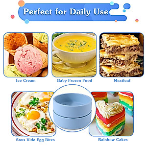 3Pcs ZHYEEDAA Air Fryer Egg Mold, Silicone Air Fryer Accessories, Individual Egg Bite Maker Reusable Egg Molds, Microwave Egg Cooker, BPA Free, Dishwasher Safe