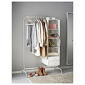 IKEA Portable/FEXIBLE MULIG Clothes Rack (99 X152 cm) - White by STOCKLAND
