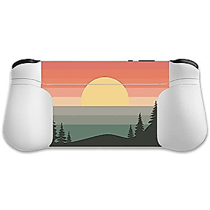 MightySkins Skin Compatible with Logitech G Cloud Gaming Handheld - Sunset Forest | Protective, Durable, and Unique Vinyl Decal wrap Cover | Easy to Apply, Remove, and Change Styles | Made in The USA