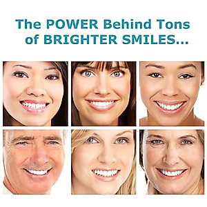 Watts Power 35% Dual Action Teeth Whitening Gels Huge 10ml - 4 Huge 10ml Gels Plus Aftercare Gel - Optimized OTC Dual Action for Surface and Deep Stains for Quick Results - Made in The USA - Kosher