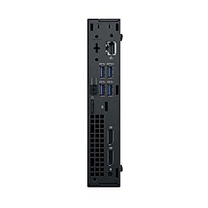 Dell Optiplex 7070 MicroTower 16GB 256GB SSD Core i7-8700T 2.4GHz Win10P, Black (Renewed)