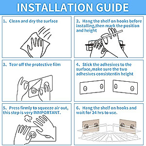 MRINDA 2 PACK Shower Organizer Caddy Hanging Dorm Organizers And Storage Shower Shelf Rack with 8 Traceless Adhesive Hooks
