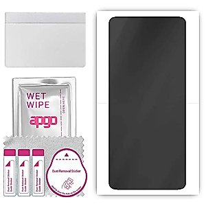 apgo Hydrogel Privacy Matte Screen Protector for Oppo Reno2, Anti Spy, Hydrogel Film, Flexible, Soft TPU with positioning layer easy installation
