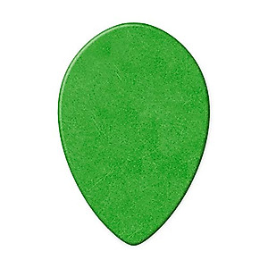 Dunlop 423R.88 Tortex® Small Tear Drop, Green, .88mm, 36/Bag
