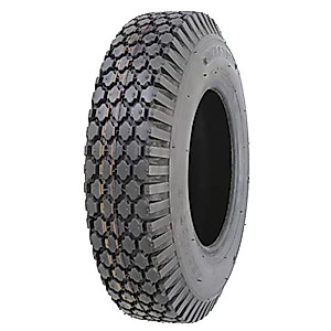 Deli Tire S-356, Stud Tread, 4-Ply, Tubeless, Lawn and Garden Tire (4.80/4.00-8)