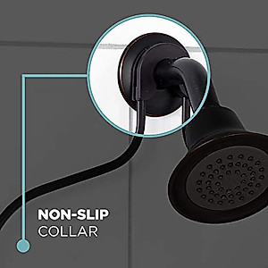 Zenna Home Extra Wide Hanging Over-the-Shower Caddy, Bronze