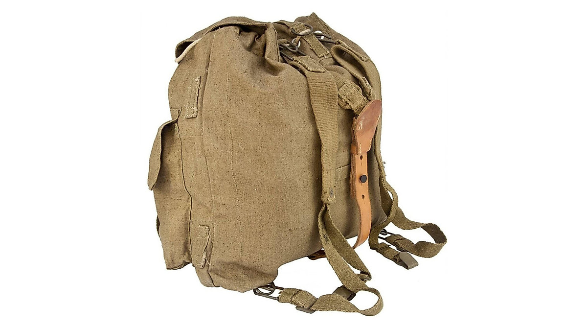 Czech Army Vintage Backpack - Rugged Retro Rucksack