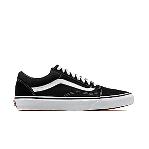 Vans Unisex Old Skool Black/White Skate Shoe 11 Men US
