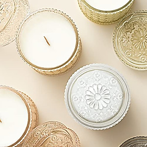 LA JOLIE MUSE Scented Candle, Large Candle for Home, Fancy Jar Candle for Gift, Gardenia Ylang Ylang & Vanilla Coconut, 19.4 Oz Each one