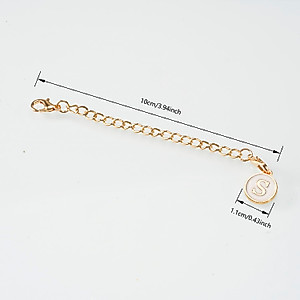 MOTAIN Letter Charm Accessories For Stanley Cup,Stainless Steel Name Id Letter Handle Charm,Upgraded Water Cup Handle Identification Letter Charm(S)