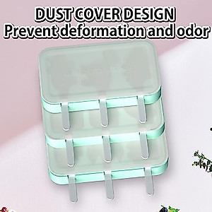 Homemade Popsicle Molds Shapes, Silicone Popsicles Molds 3 Pcs, Ice Cream Molds for Adults Kids Food Grade Ice Molds with Reusable Plastic Sticks, Dinosaur Rocket Car Shape Popsicle Maker (Purple)