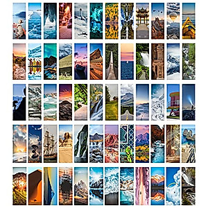 Livin Harmony Nature Themed Cool Bookmarks for Kids & Bookmarks for Book Lovers - Book Markers for Men & Adults - Bulk Bookmarks for Boys & Girls - Set of Unique Book Marks as Gifts for Students