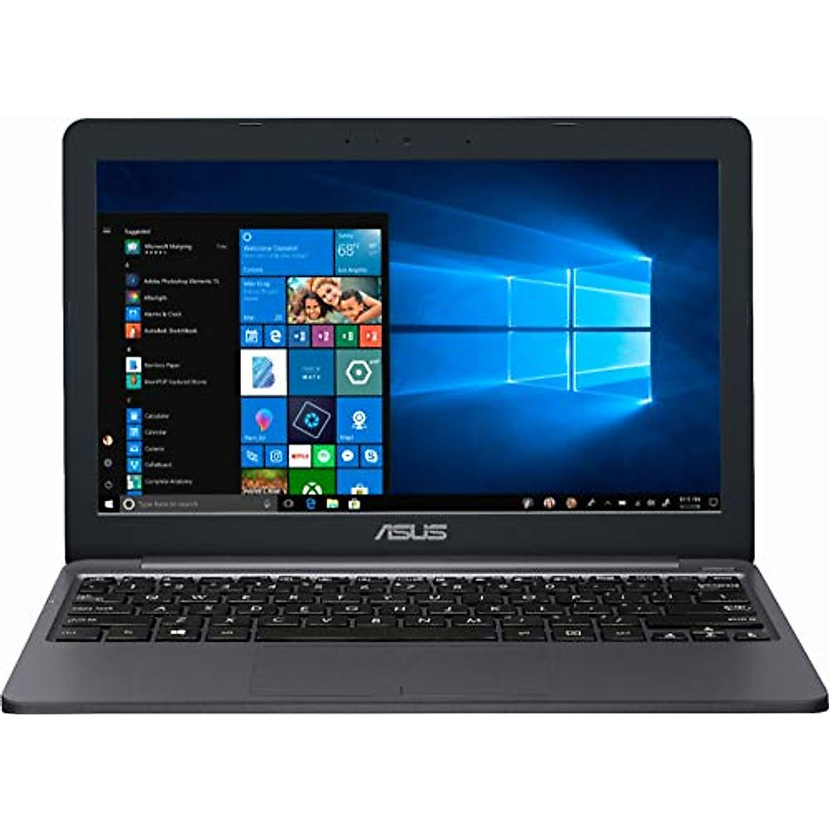 2018 ASUS Laptop - 11.6" 1366 x 768 HD Resolution - Intel Celeron N4000 - 2GB Memory - 32GB eMMC Flash Memory - Windows 10 - Star Gray