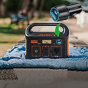 Fast Car Charger, USB C Car Charger 38W Car Charger Adapter PD3.0&QC3.0 with 2Pack Lightning Cable Quick Car Charging Compatible with iPhone 14 Pro Max/14 Plus/13 Pro Max/12